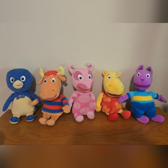 Toys | The Backyardigans Vtg Plush Set | Poshmark